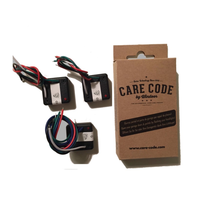 Kit CARE-CODE – 2 émetteurs et 1 récepteur • CC-K-2E – Windoor