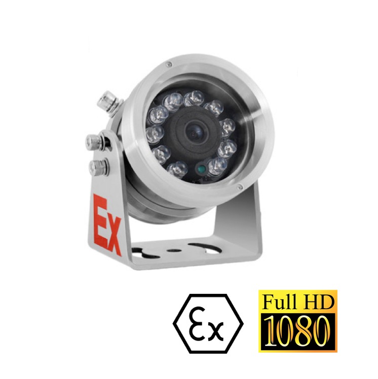 Caméra couleur anti-explosion certifiée ATEX • CVC-ATEX – Windoor